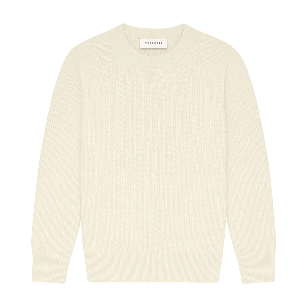 Pull - SABLONS - ECRU – L'Habit Français