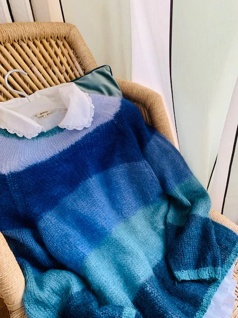 Pull - STRIPPED MOHAIR SWEATER – L'Habit Français